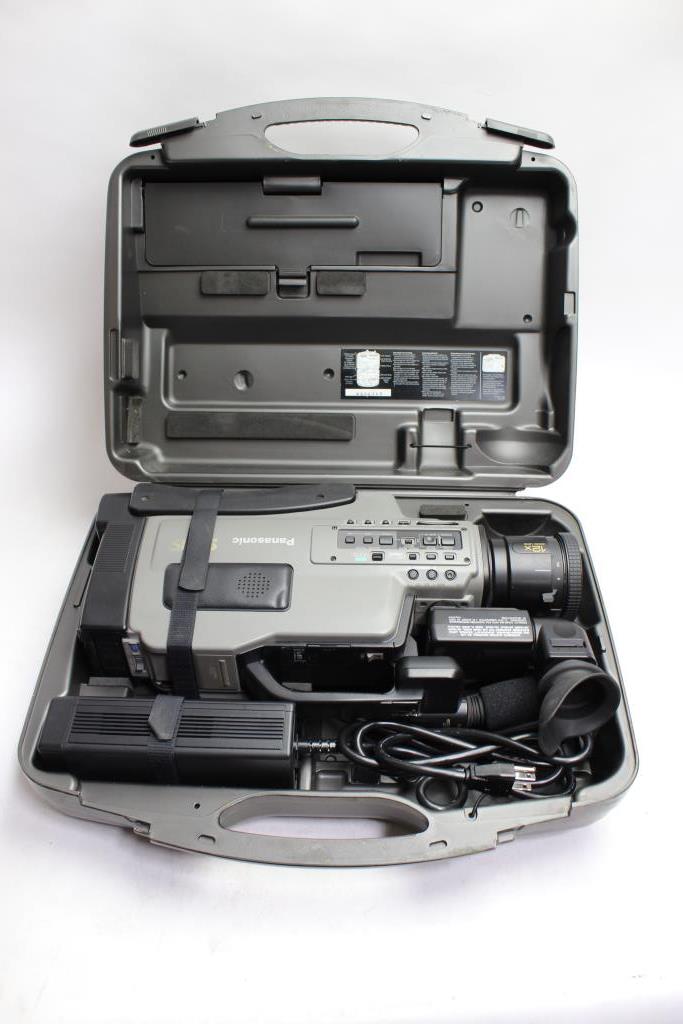 Panasonic S-vhs Reporter Camcorder | Property Room