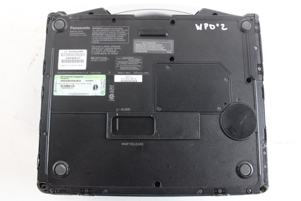 Panasonic Toughbook Cf-29 | Property Room