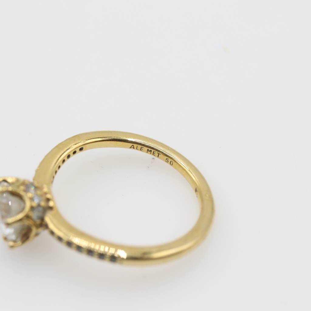 Pandora GP Clear Sparkling Crown Solitaire Ring | Property Room