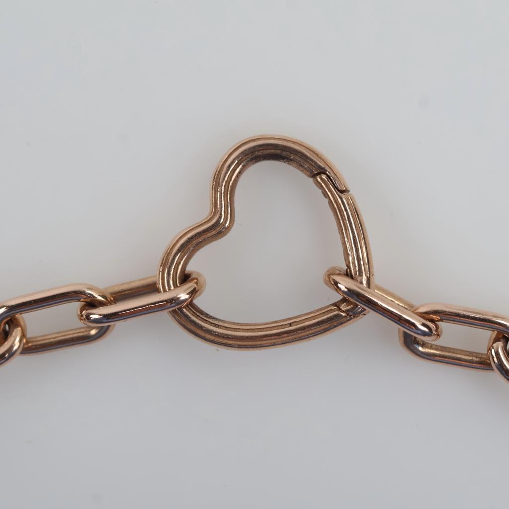 Pandora Me Heart Openable Link & Heart Double Link Bracelet | Property Room