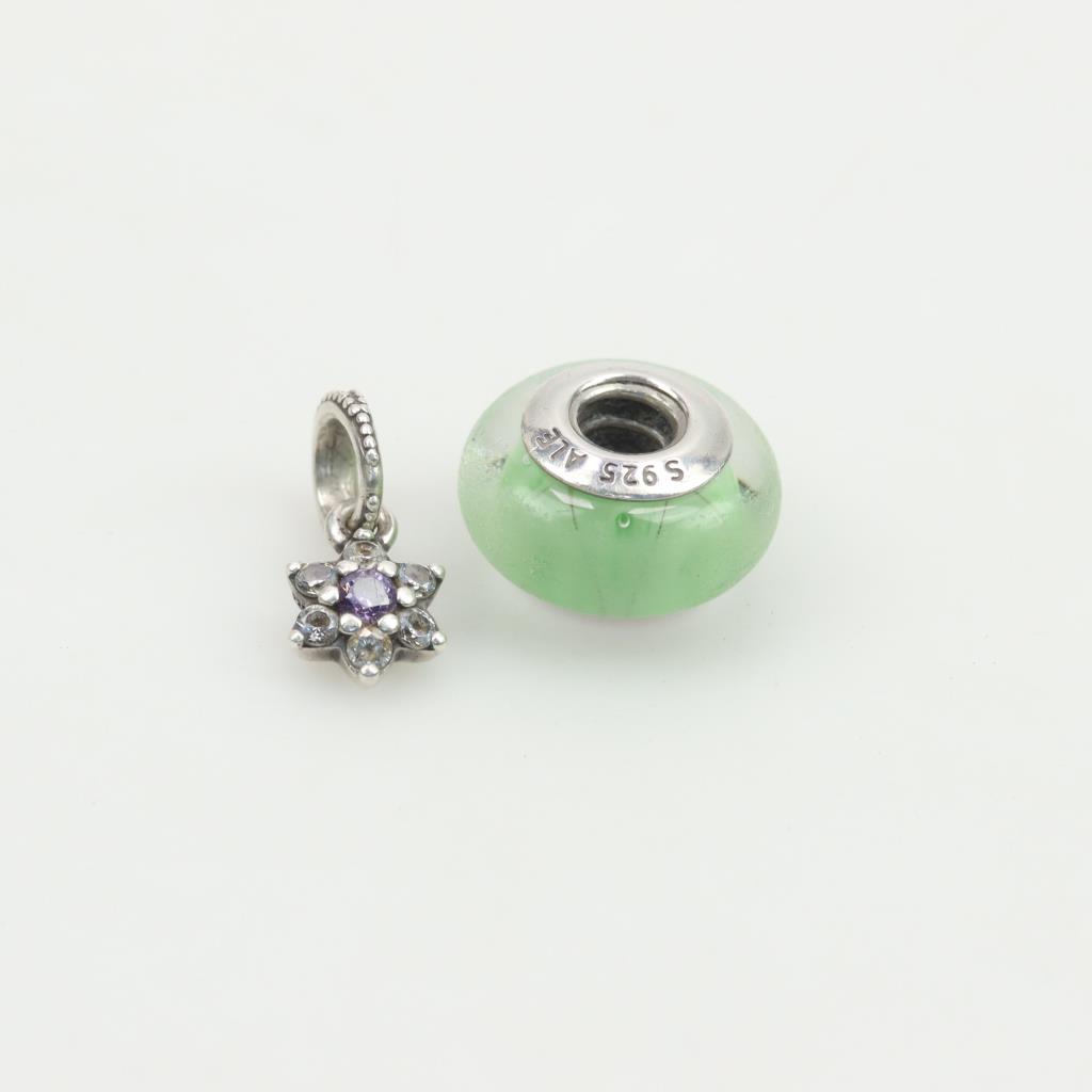 Pandora Silver Charms, 2 Pieces | Property Room