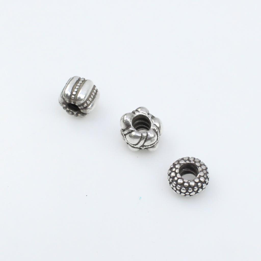 Pandora Silver Spacer, 3 Pieces | Property Room