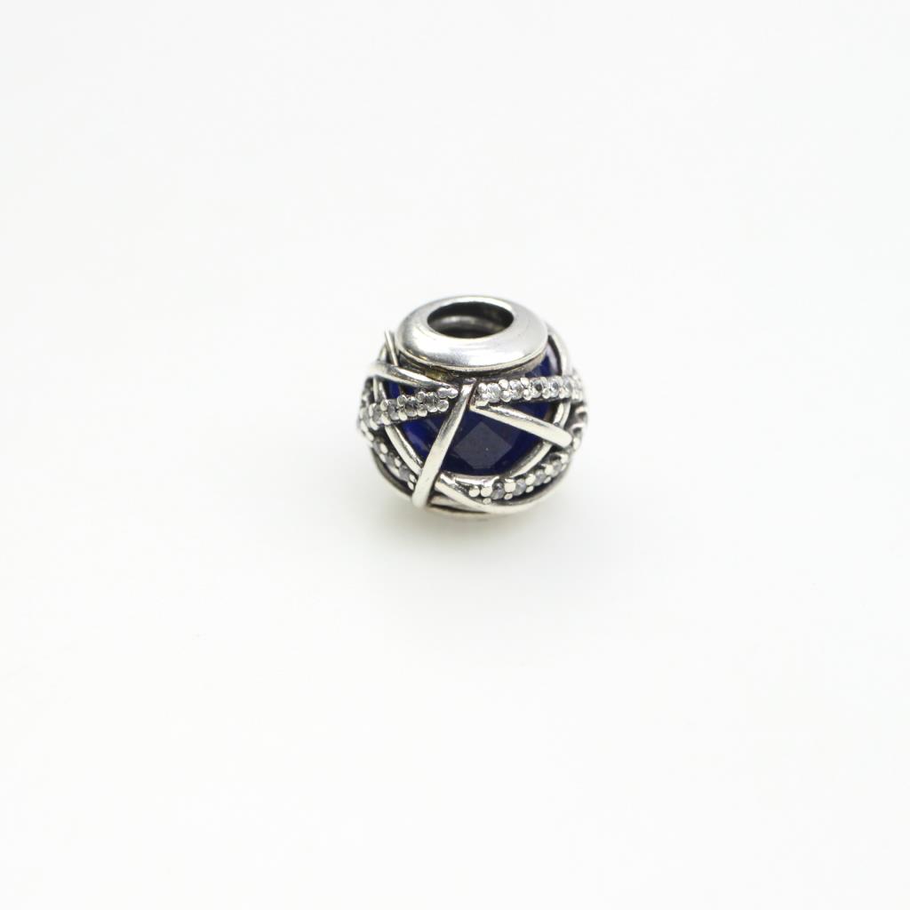Pandora Sterling Silver Blue Galaxy Bead | Property Room
