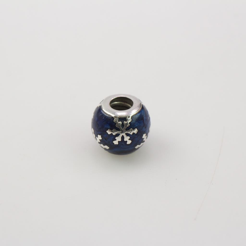 Pandora Sterling Silver Blue Snowflake Charm | Property Room