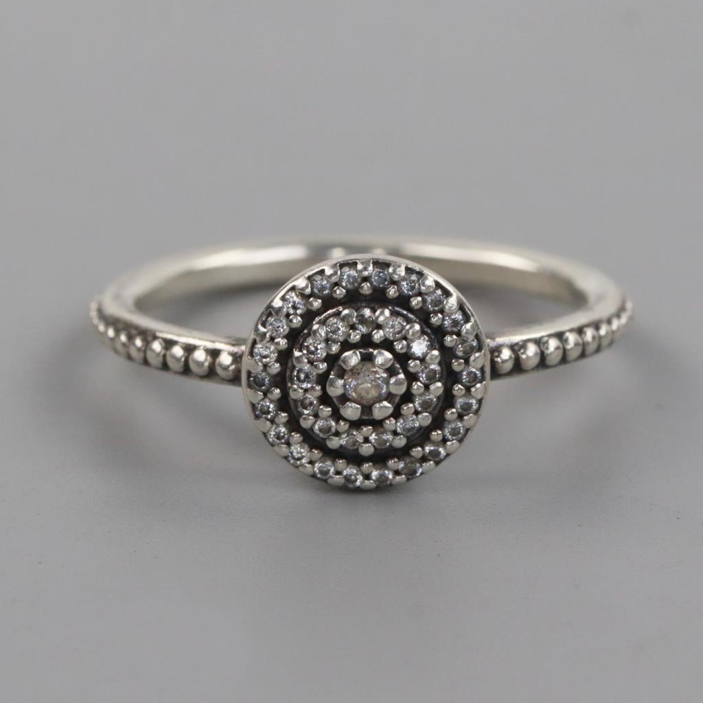 Pandora Sterling Silver Elegant Sparkle Ring | Property Room