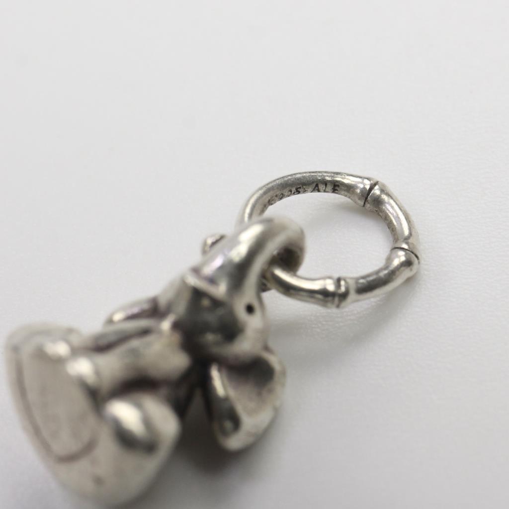 Pandora Sterling Silver Elephant Dangle Charm | Property Room