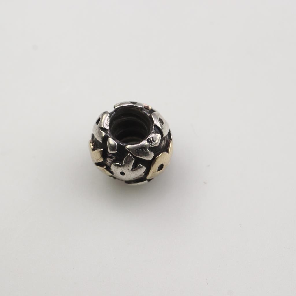 Pandora Sterling Silver Letter R Initial Bead Charm | Property Room