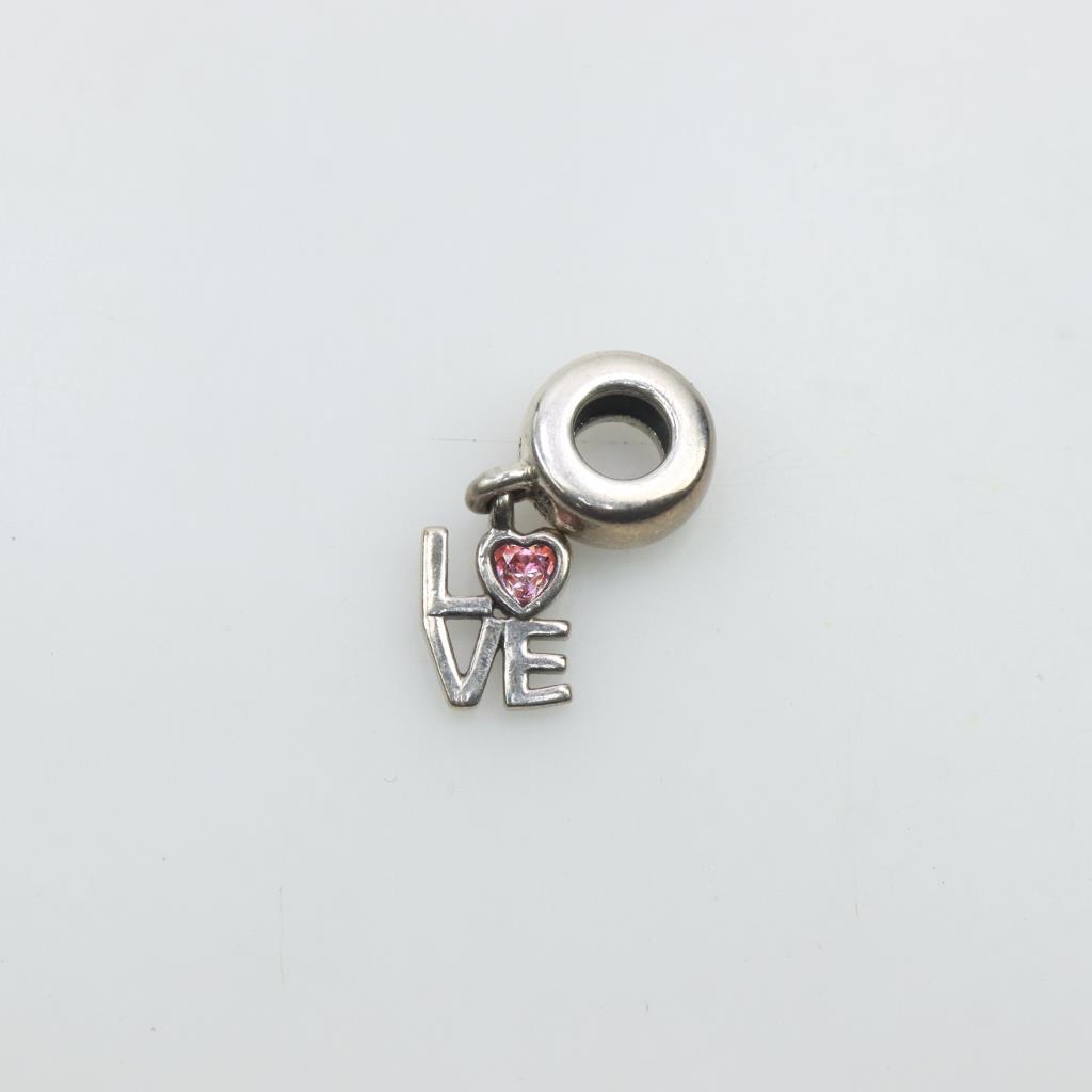Pandora Sterling Silver Love Charm | Property Room