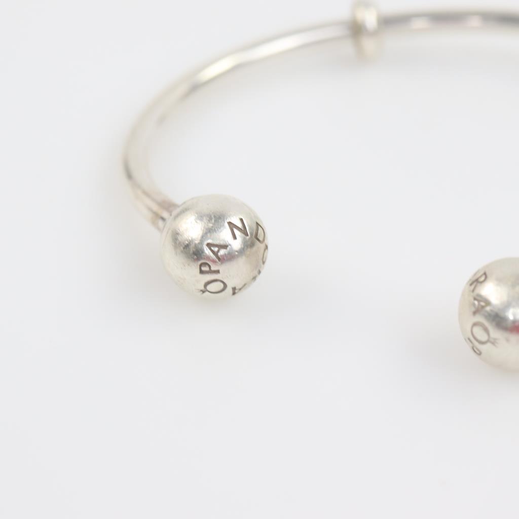 Pandora Sterling Silver Moments Open Bangle | Property Room