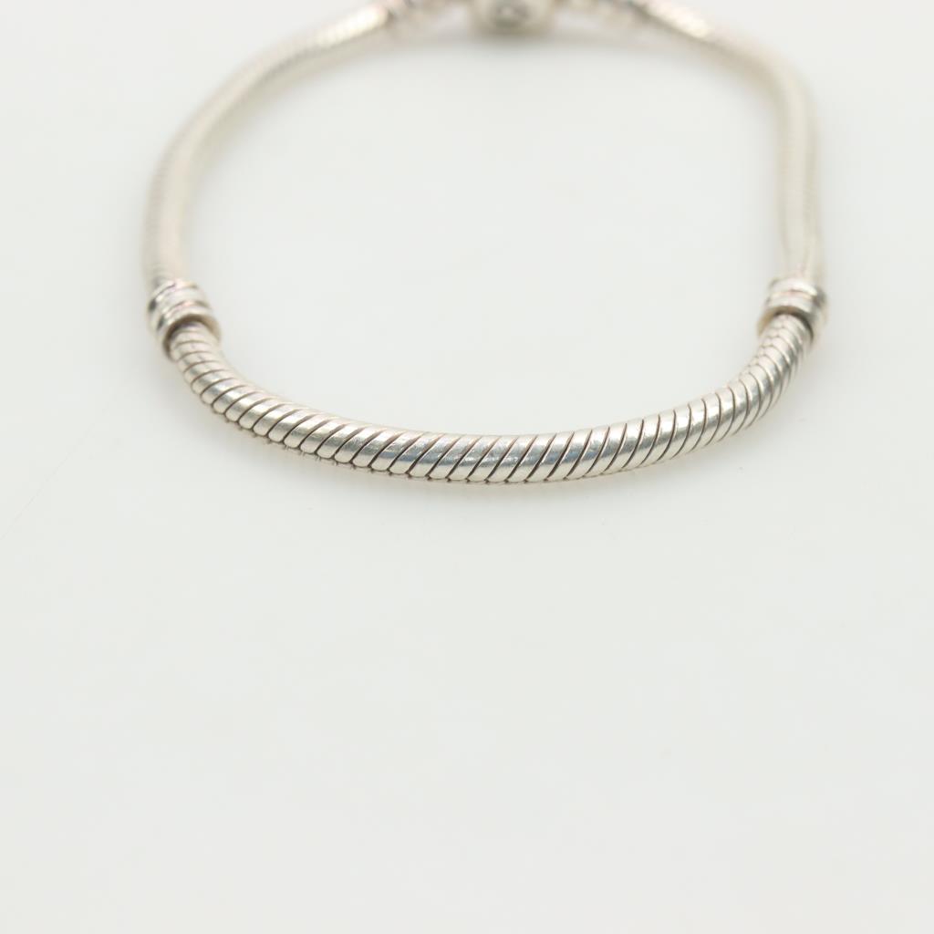 Pandora Sterling Silver Moments Snake Chain Bracelet | Property Room