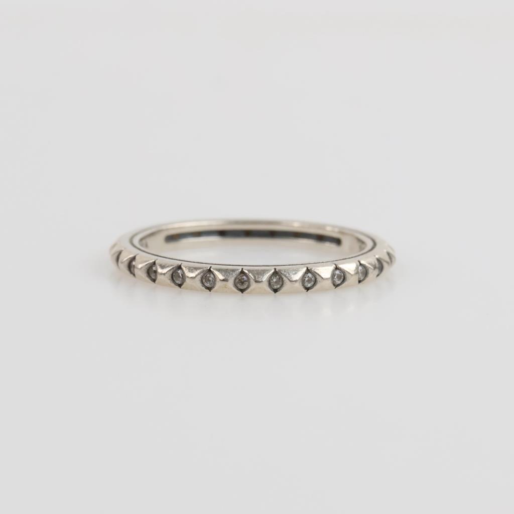 Pandora Sterling Silver Pyramid Ring | Property Room