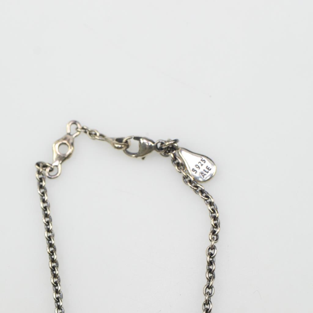 Pandora Symbol Of Lucky In Love Silver Clover Bracelet | Property Room
