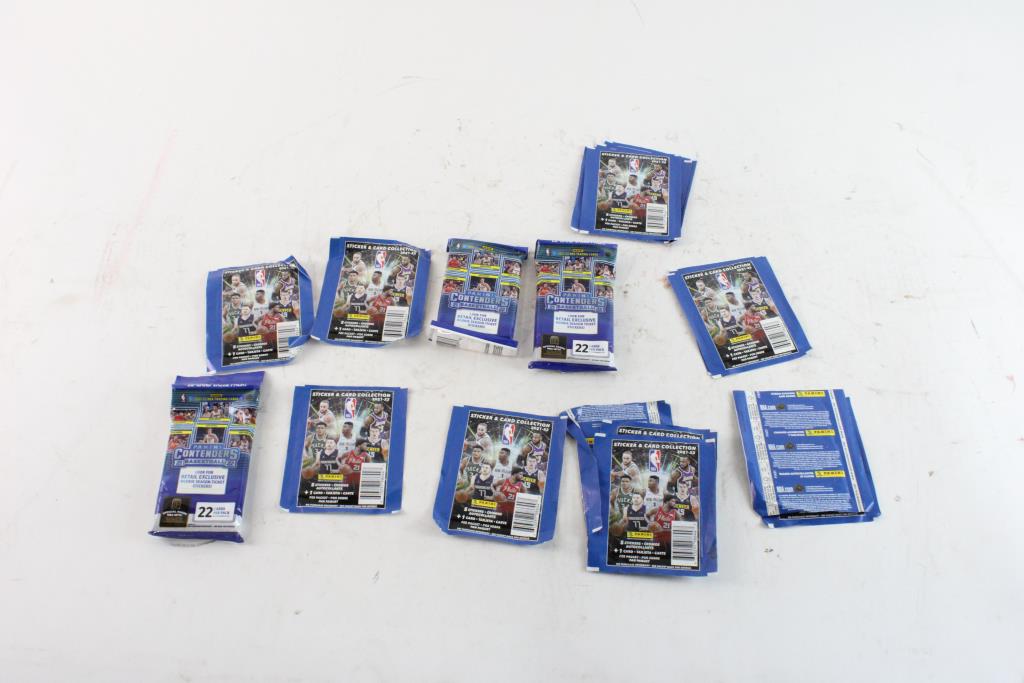Panini Contenders Basketball Packs & Sticker Packs, 10+ Pieces ...