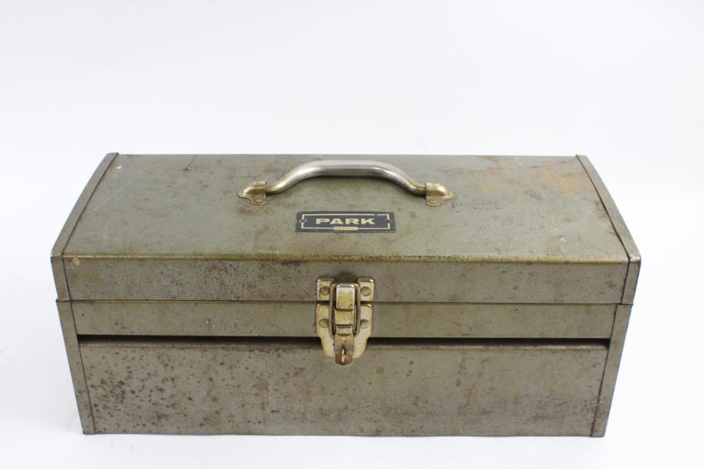Park Metal Toolbox With Tools | Property Room