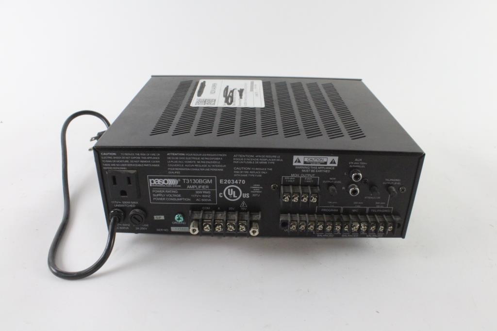 Paso 3000 Series Integrated Amplifier | Property Room