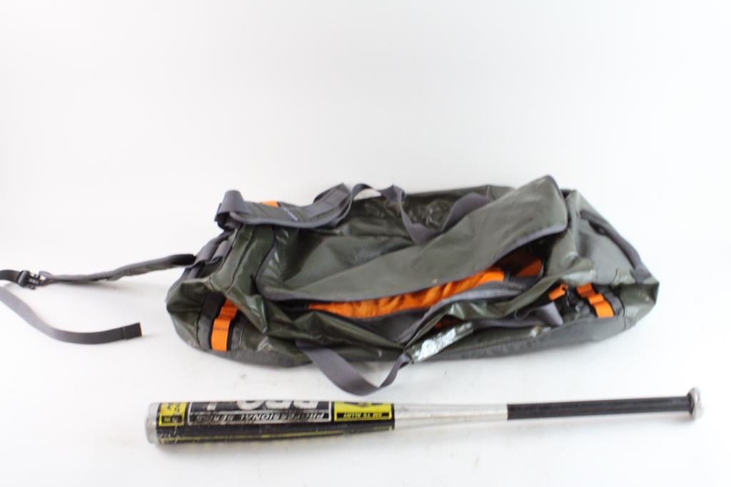 Patagonia Duffle Bag & Pro-L Bat, 2 Pieces | Property Room