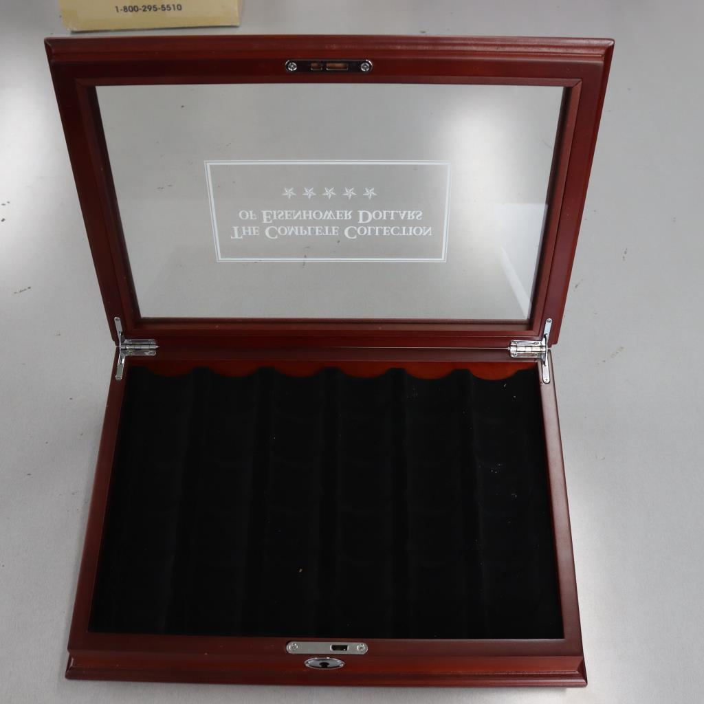 PCS Stamps And Coins The Complete Collection Of Eisenhower Dollars ...