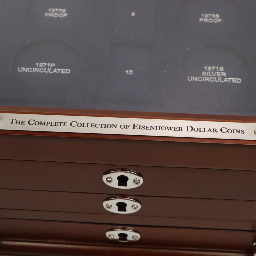 PCS Stamps & Coins, The Complete Collection Of Eisenhower Dollar Coin ...