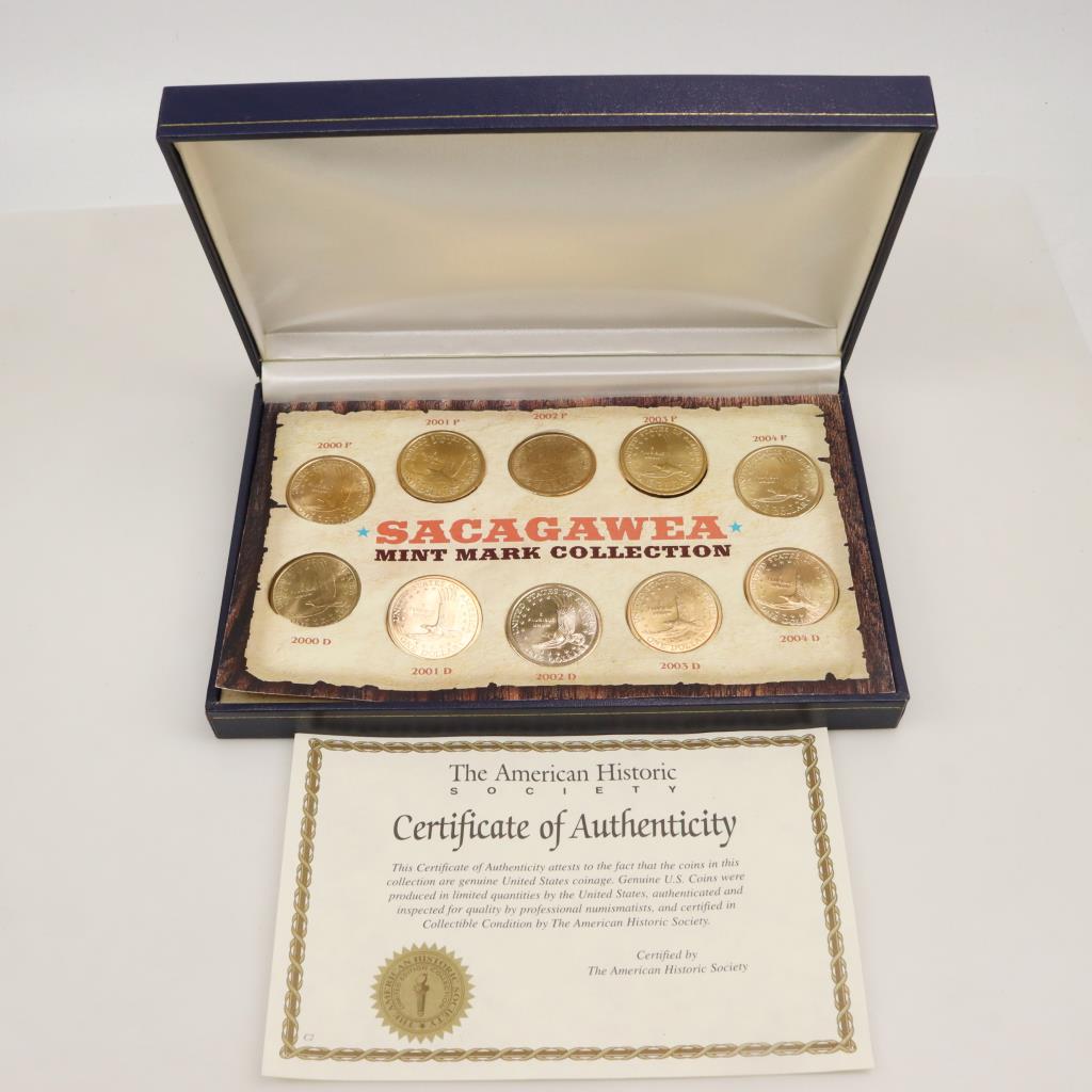 P&D US Mint Sacagawea Mint Mark Collection | Property Room