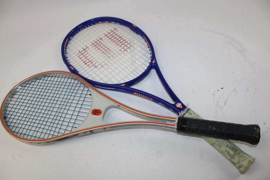 PDP Metal Tennis Racket With Case And Wilson Metal Tennis Racket High ...