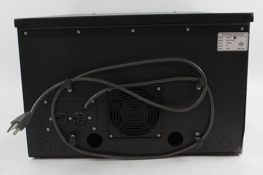 Pelco Dual VCR Lock Box | Property Room