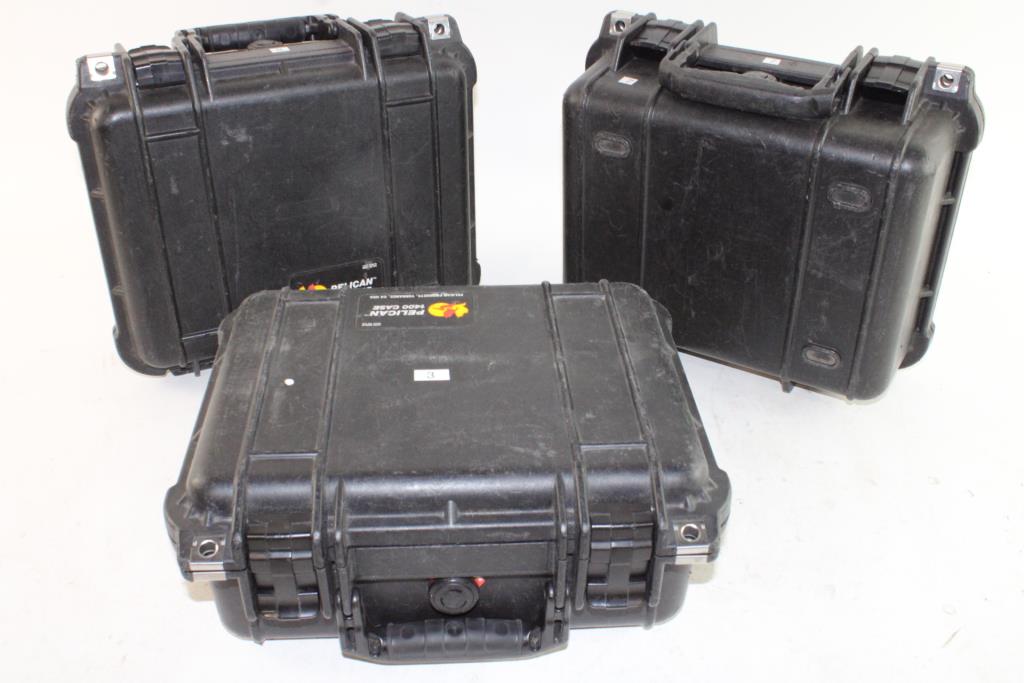Pelican 1400 Hard Cases, 3 Pieces | Property Room