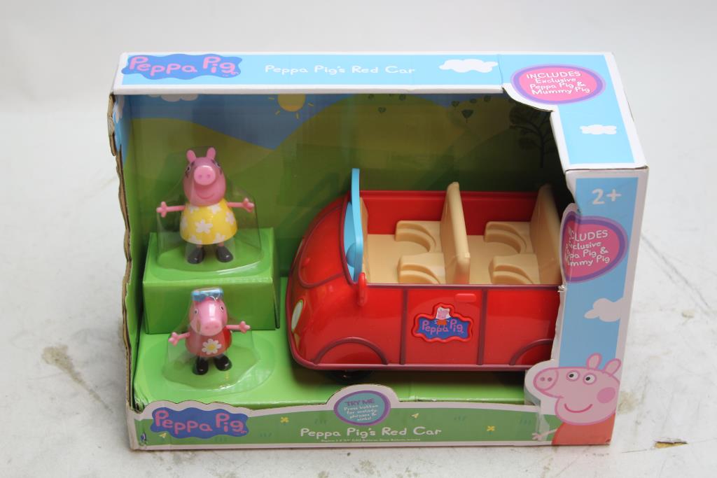 Peppa Pig's Red Car Toy Set | Property Room