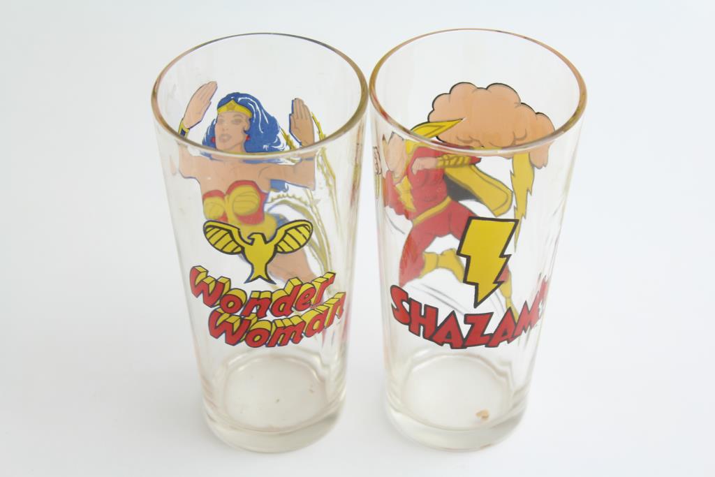 Pepsi Dc Comics Collectible Cups: Shazam, Wonder Woman: 2 Items ...