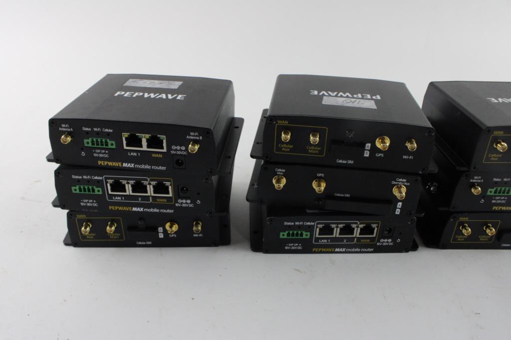 Pepwave Single Cellular Mobile Routers, 11 Pieces | Property Room