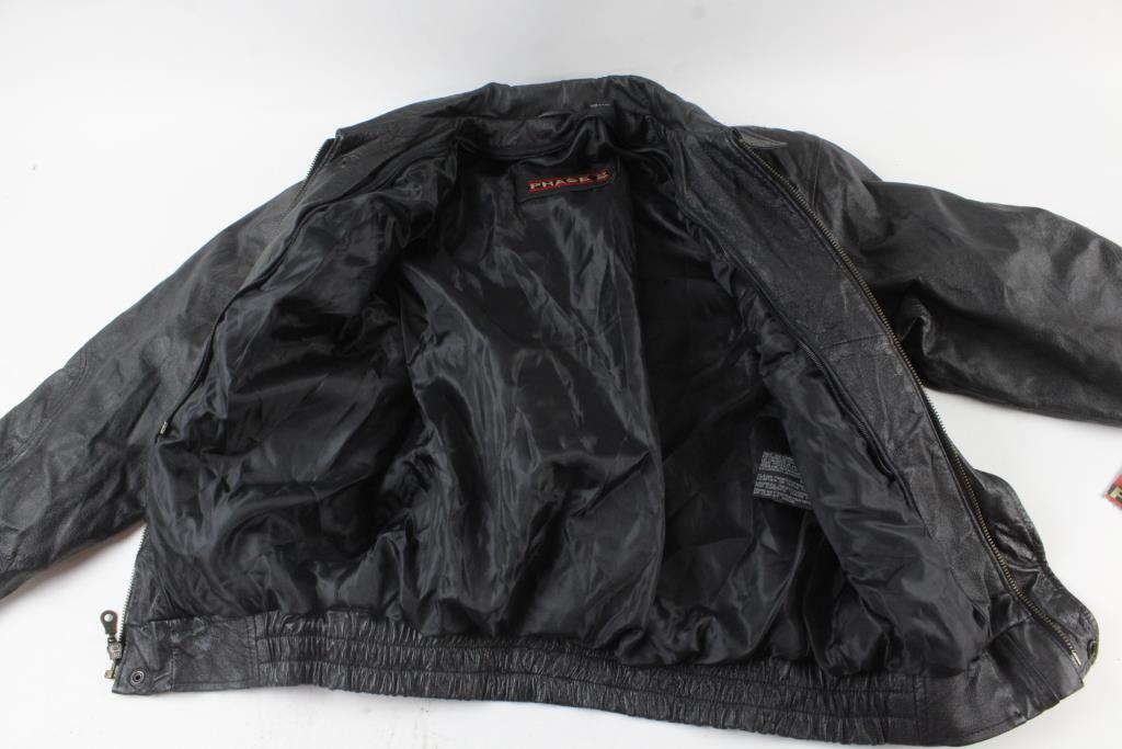 Phase 2, L, Leather Jacket | Property Room