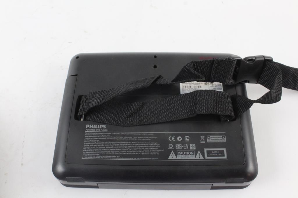 Philips Portable Dvd Player With Second Screen | Property Room