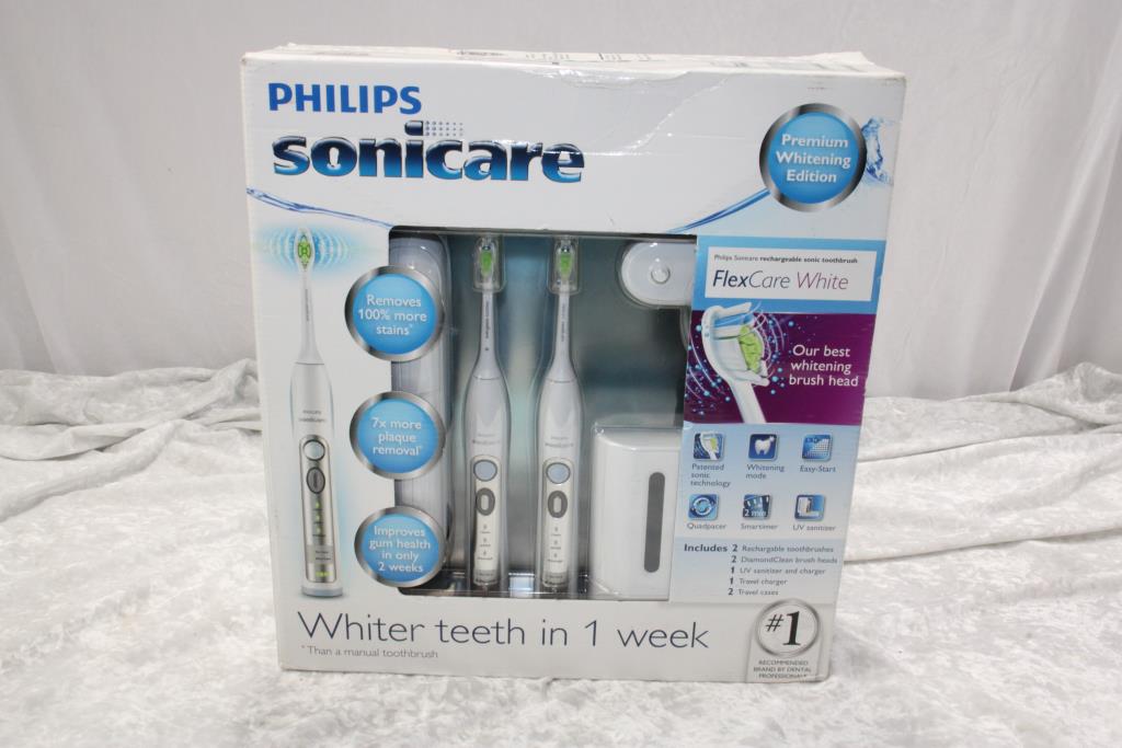 Phillips Sonicare Premium Whitening Toothbrush Kit | Property Room