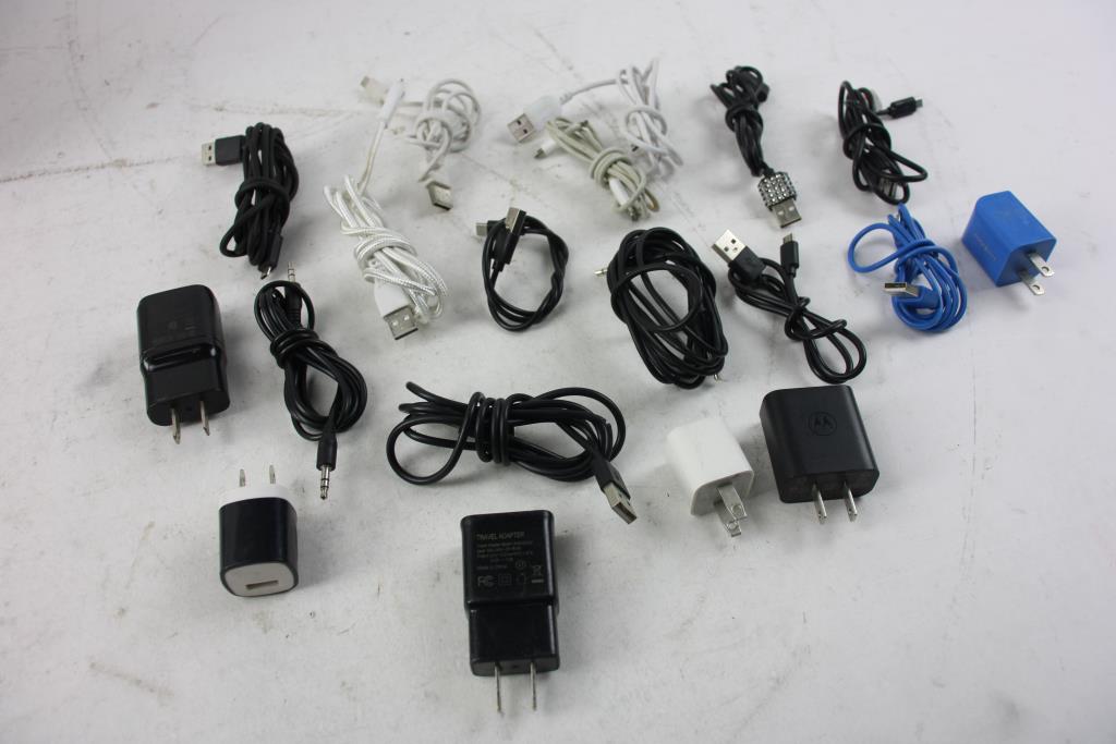 Phone Charging Cables, Usb Adapters, And More | Property Room