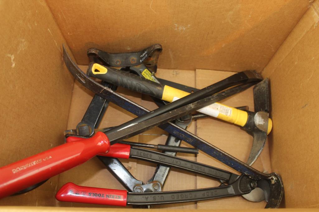 Pick Mattock, Lopper, Pry Bars, Car Jack: Klein Tools, Rockforce ...