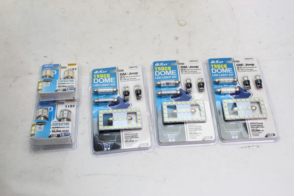 Pilot LED Lights, Bully Truck Dome LED Light Kits, 5 Pieces | Property Room