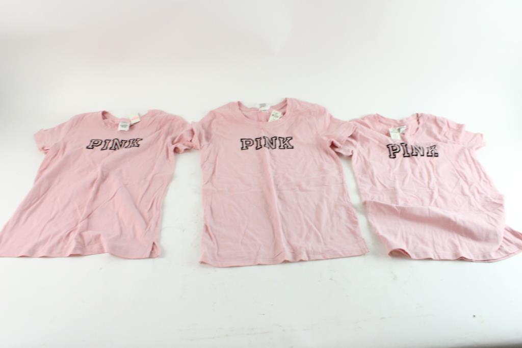 PINK T-Shirts, 3 Pieces | Property Room