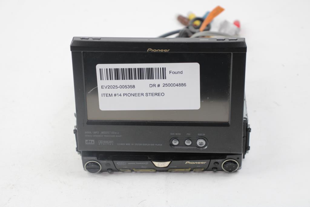 Pinoeer Car Stereo | Property Room