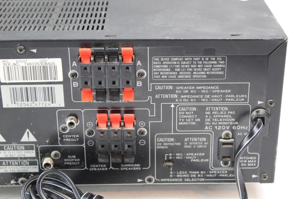 Pioneer Audio/ Video Multi-channel Receiver | Property Room