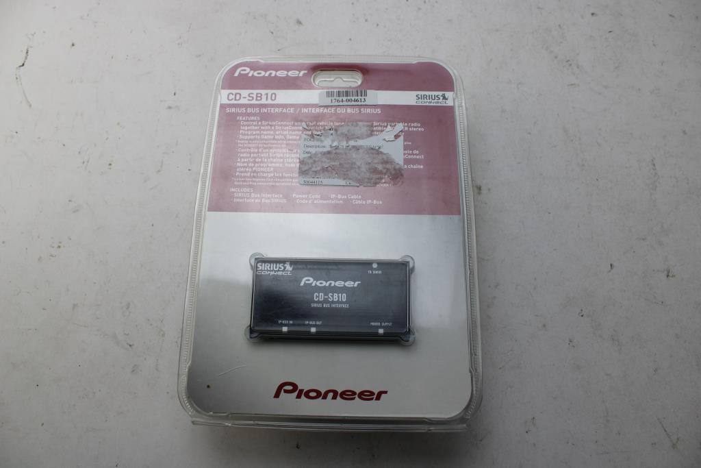 Pioneer Cd-sb10 Sirius Bus Interface | Property Room