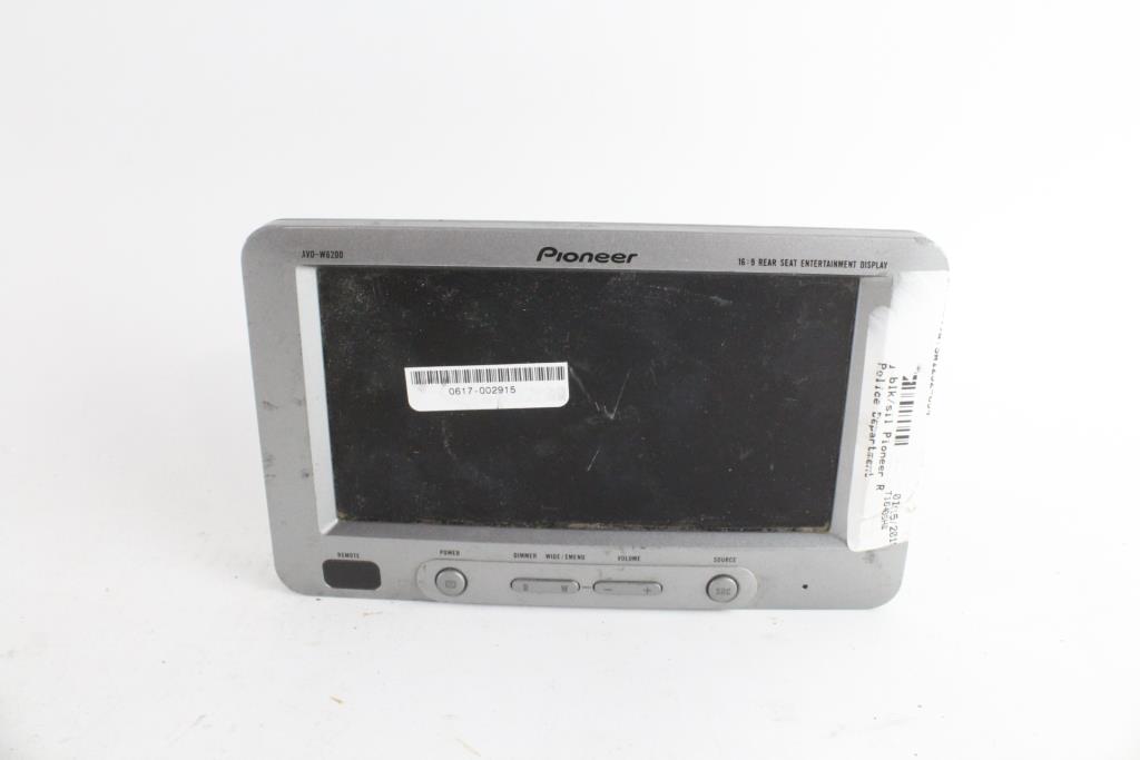 Pioneer Rear Set Display | Property Room