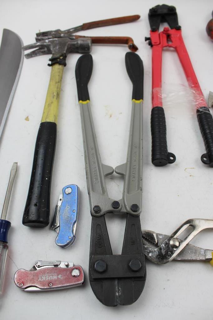 Pipe Wrench, Bolt Cutter, Actron Pocket Scan And More: Camillus ...