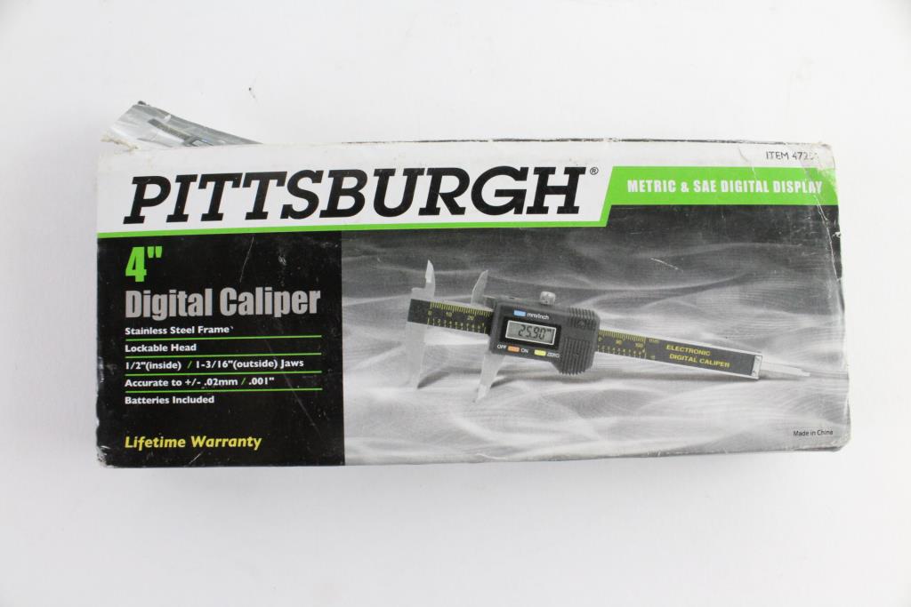 Pittsburgh 4" Digital Caliper | Property Room