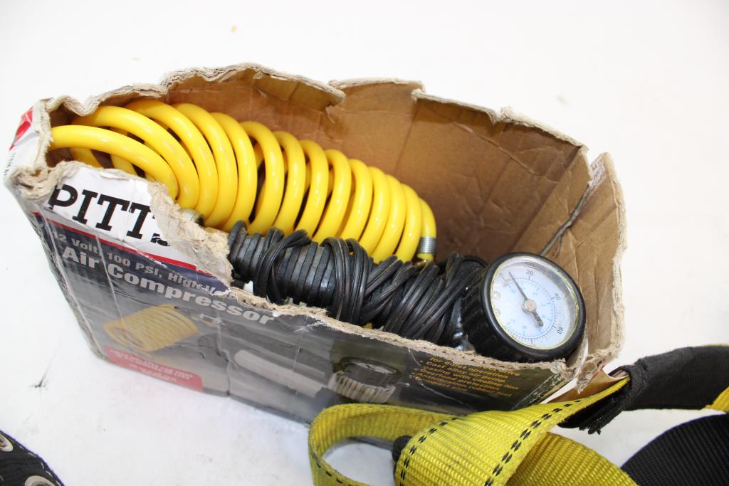 Pittsburgh Air Compressor & S-3612 Snap Hook On Harness ; 2 Pieces ...