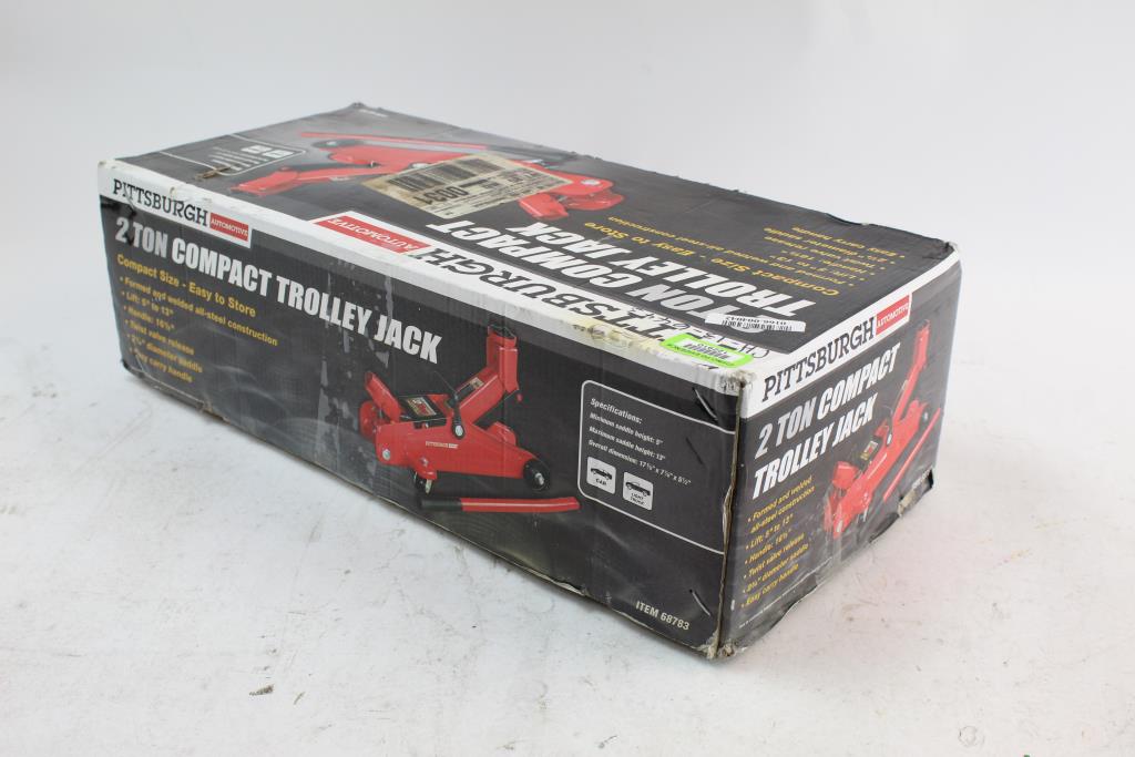 Pittsburgh Automotive 2 Ton Compact Trolley Jack | Property Room