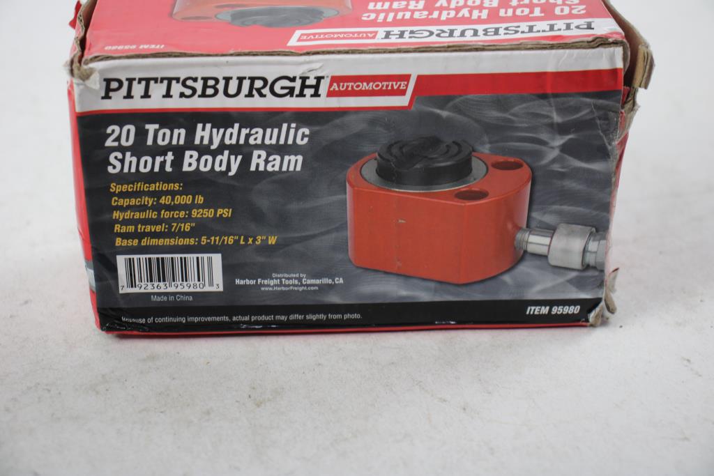 Pittsburgh Automotive 20 Ton Short Body Ram | Property Room