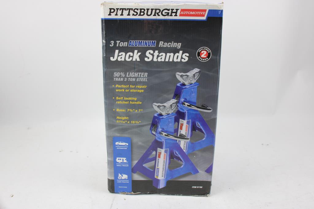 Pittsburgh Automotive 3 Ton Aluminum Jack Stands | Property Room