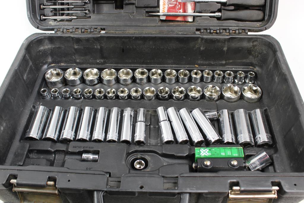 Pittsburgh Mechanics Toolset: Sockets, Ratchet, Wrenches And More: 75 ...