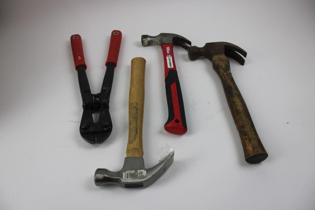 Pittsburgh Pipe Wrench, Hyper Tough 16 Oz Claw Hammer, Milwaukee 14 ...