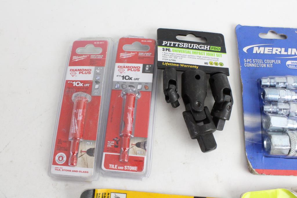 Pittsburgh Pro 3 Piece Universal Impact Joint Set And More, 7 Pieces ...