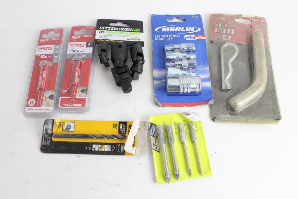 Pittsburgh Pro 3 Piece Universal Impact Joint Set And More, 7 Pieces ...